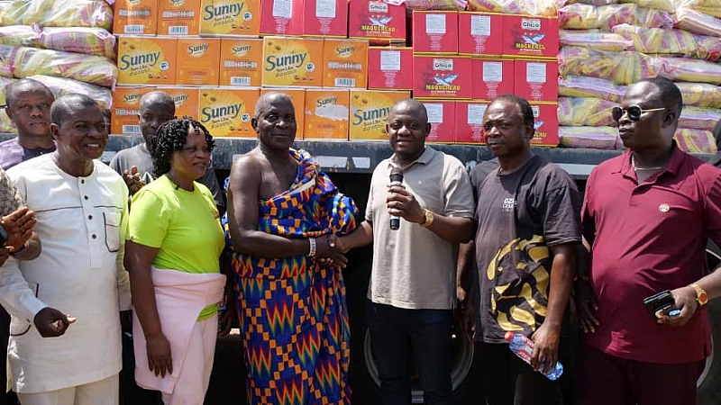 Ibrahim Mahama, Dzata Cement donate to 12,500 homes in Oti Region, Bono ...