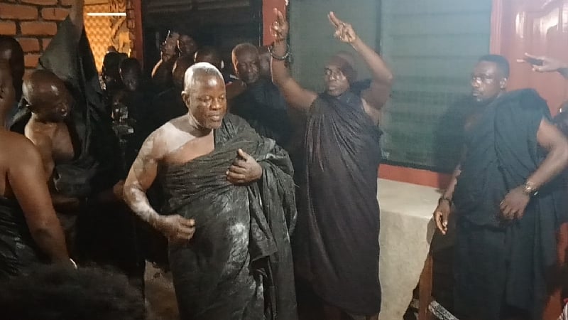 Siaw Ampadu installed Tufohene of Kwahu Obomeng