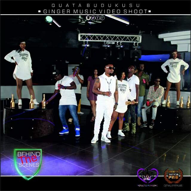 Quata Budukusu Shoots Video With Uhuru In South Africa