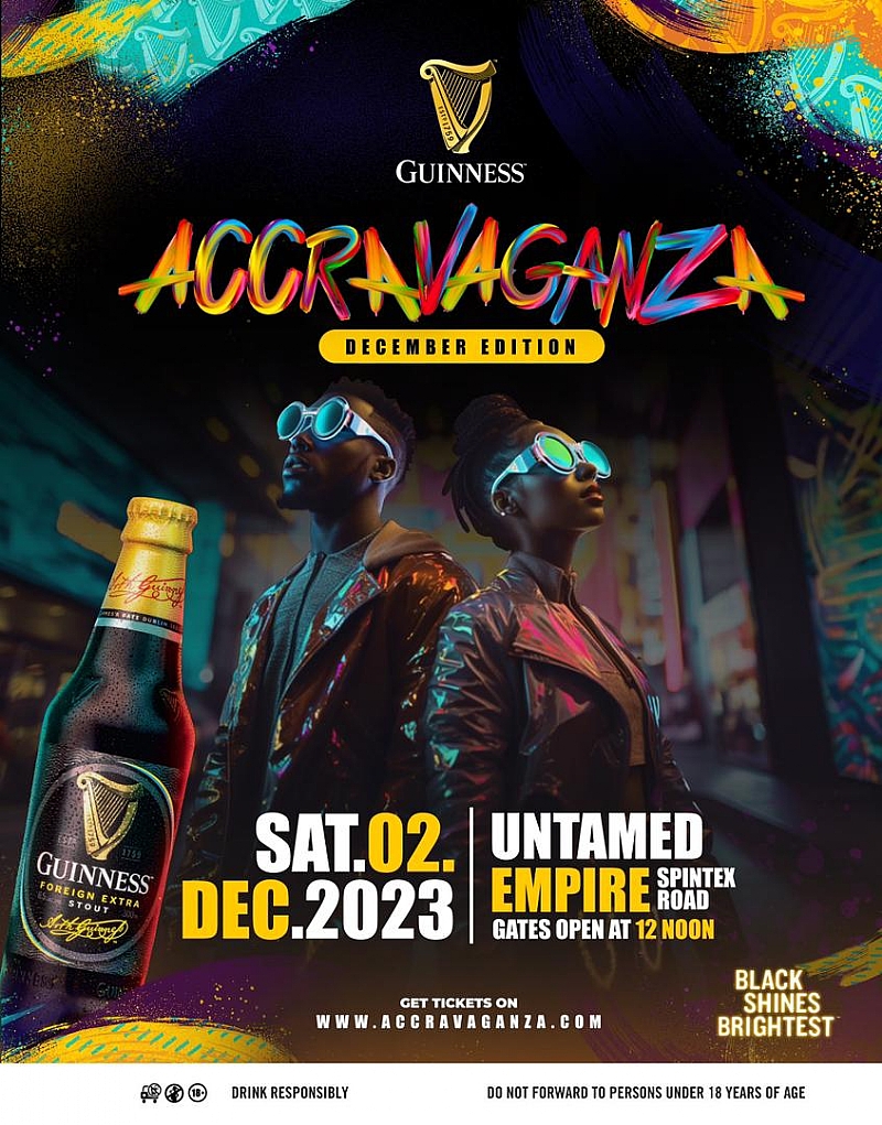 Guinness announces second edition of 'Guinness Accravaganza' December