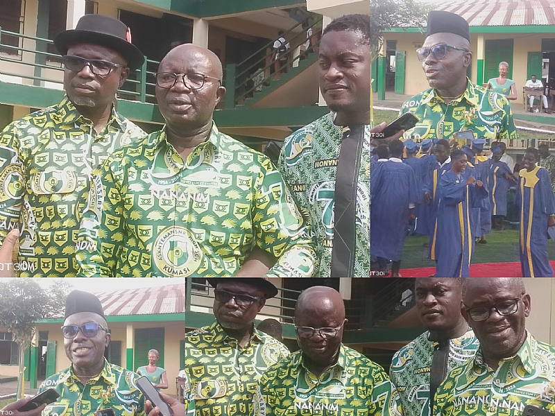 NSS Director celebrates Asanteman SHS for impactful milestone on its 70 ...