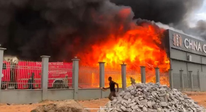 China City Mall Fire: 'Our men battled the inferno for 9 hours' - GNFS