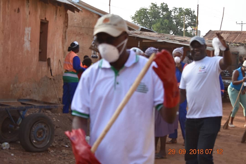 Nandom District Assembly Embarks On Massive Clean Up Exercise