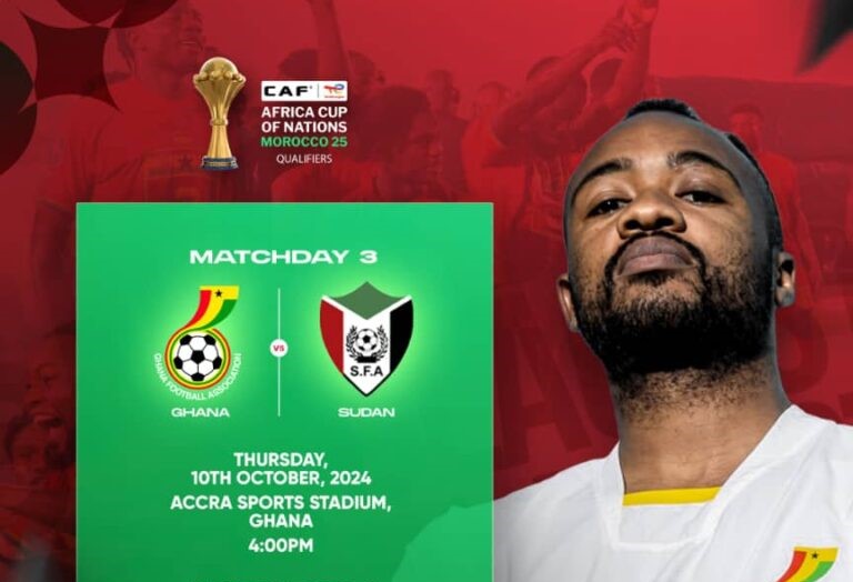 2025 Africa Cup of Nations qualifiers: Dates for Ghana’s doubleheader ...