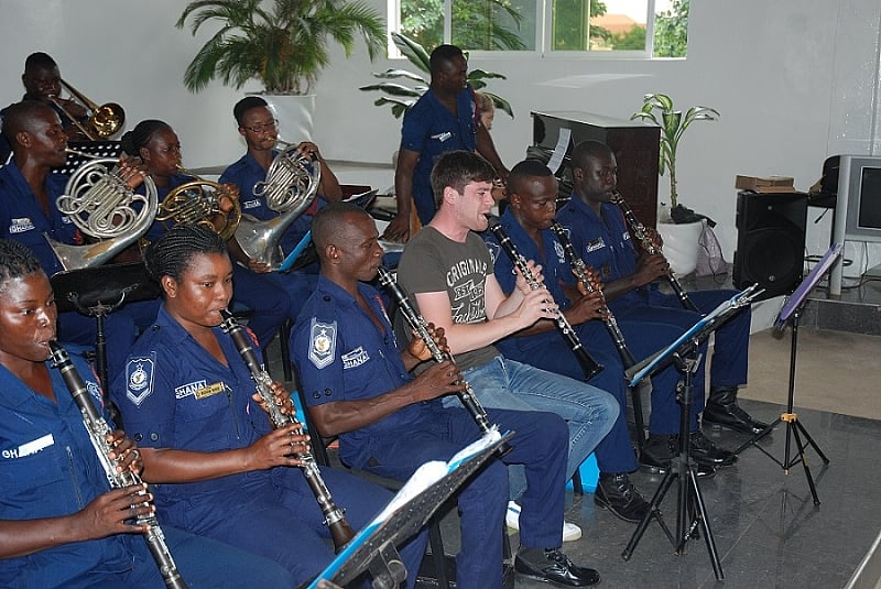 Police Band Rocks Accra With Peace Concert