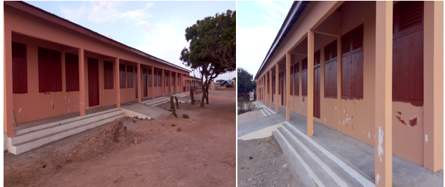 Ultra Modern School Blocks But Still Competition On The Lavatory Continues