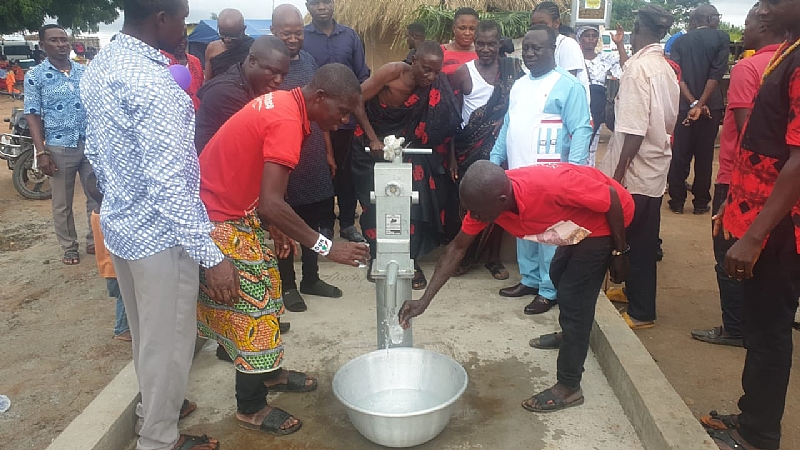 King James Foundation commissions two water system for deprived ...