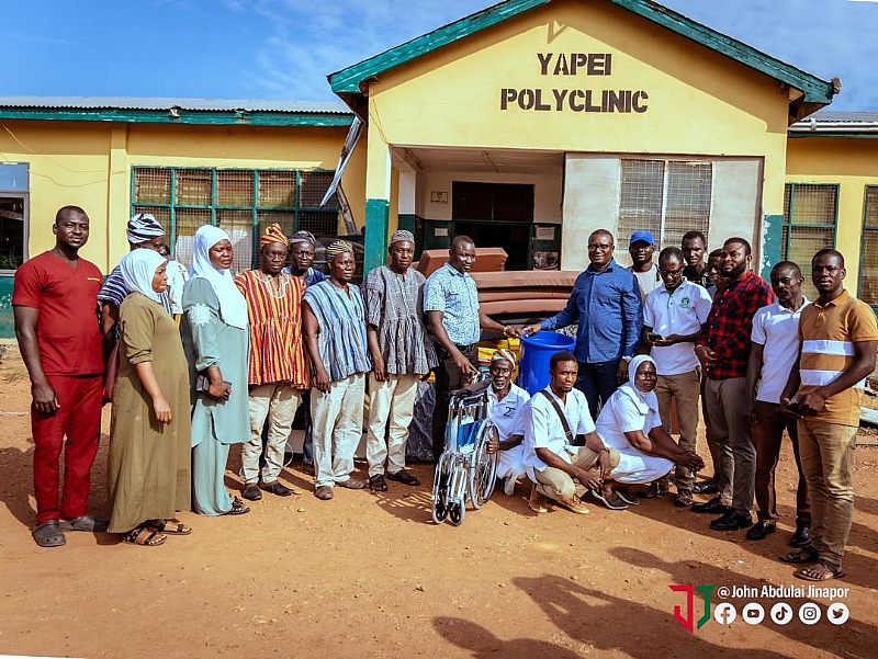 John Jinapor revamps Yapei Polyclinic, launches GH₵1million annual ...