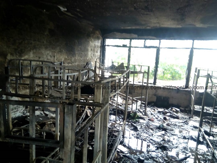 Another Fire Outbreak Leaves Boarding Students Stranded At Asuom SHS