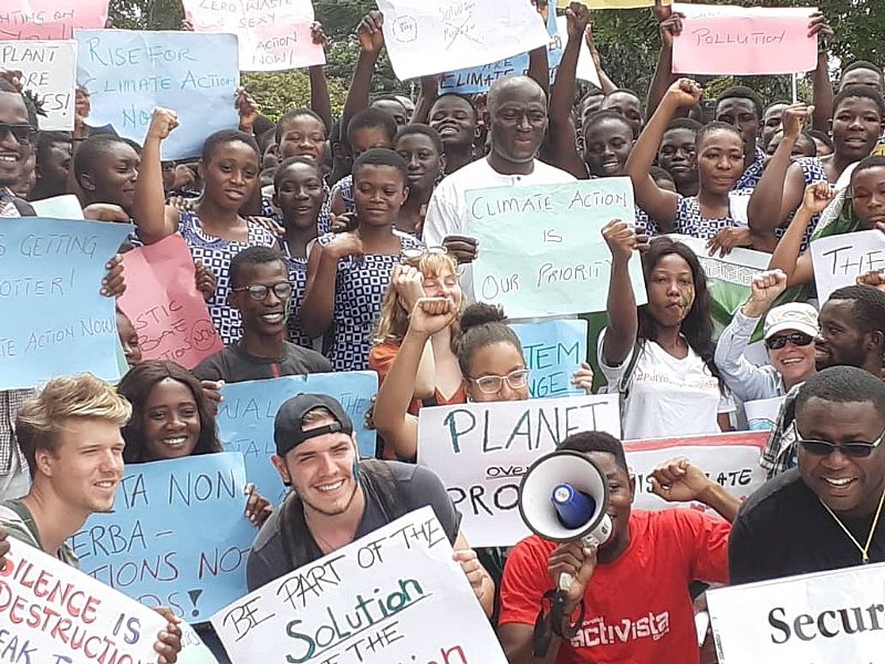 Global Climate Strike And Growing Momentum Of Climate Activism In Ghana.