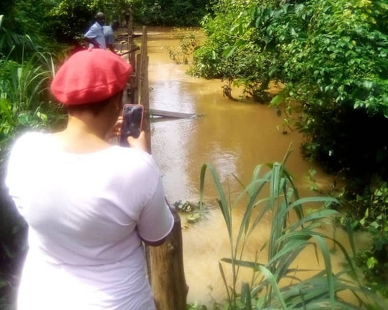 Parts of Techiman flooded after two days of torrential rains