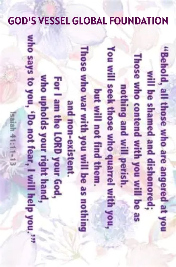 Let God arise and let the enemies be scattered