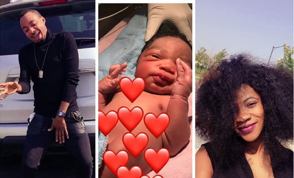 Actor, Korede Obasan Welcomes Baby boy With Wife
