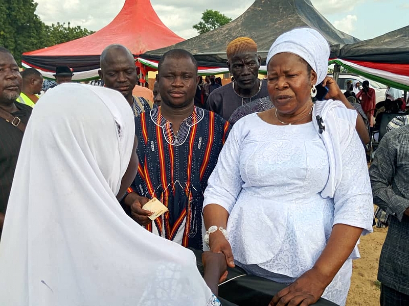 Pusiga MP supports brilliant but needy students with educational materials