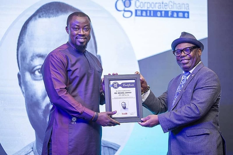 Managing Director of G4S Security Services, Mr. Michael Gyapah Inducted ...