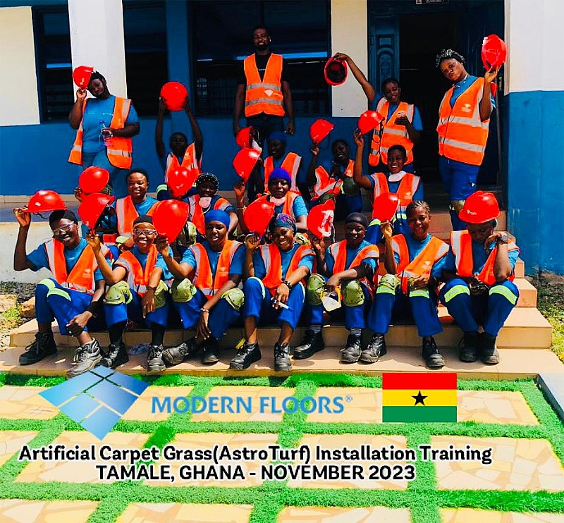 Modern Floors Trains 2nd Batch of Female Artisans in Tamale