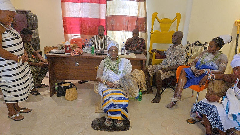 Fievie Sogakope Chiefs enstool Blessing Ejea as Queen Mother for Tongu ...