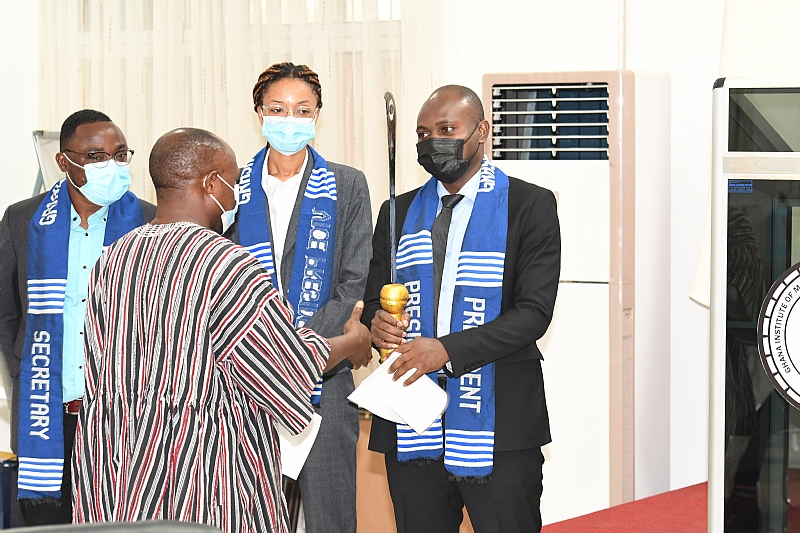 Alhaji Baba Suleman sworn in as GRASAG-GIMPA President