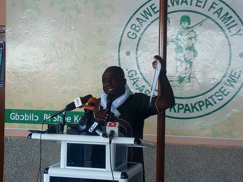 ‘Stay Away From Gbawe Kwartei Family Lands’ — James Town Alata Stool ...