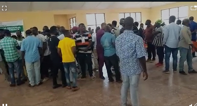 NDC polls: Thugs invade Nalerigu SHS; disrupt voting, smash chairs