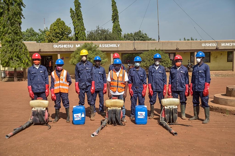 Markets Disinfection: Gushegu, Kpatinga, Karaga Take Their Turn