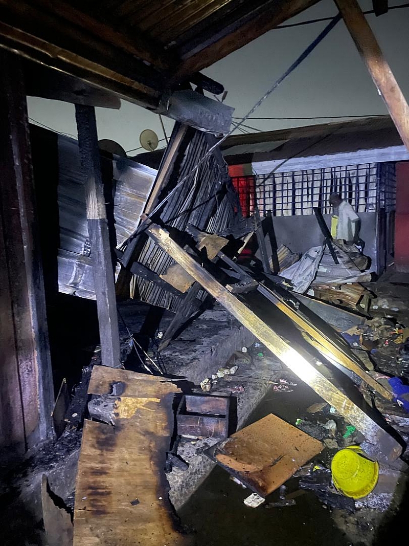 GNFS contain late-night fire at Mallam Atta Market in Accra