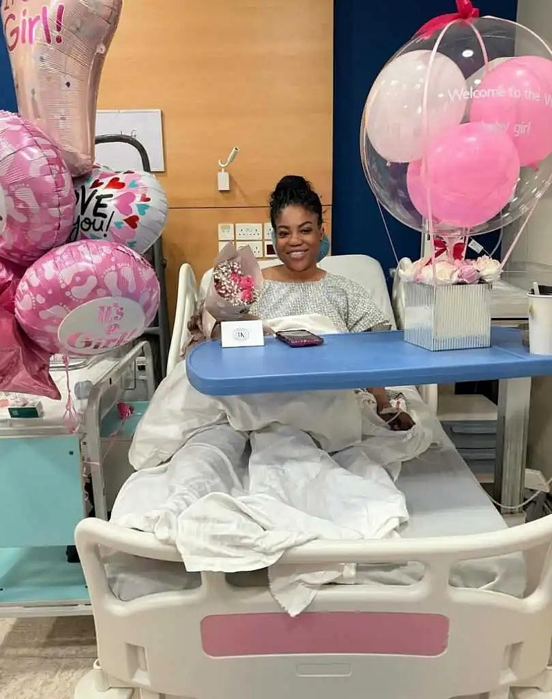 Shatta Wale and girlfriend welcome baby girl