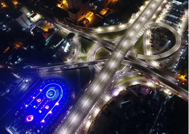 Kwame Nkrumah Interchange Opens To Traffic