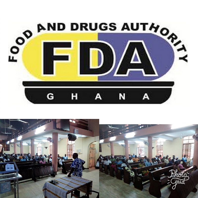 B/A FDA Schools Sunyani Presby Church Congregations On Food And Drugs ...