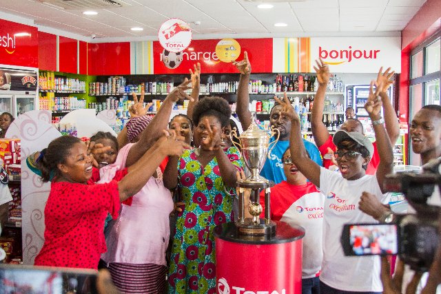 Former 'Black Queens' Players Lead 2018 TOTAL AWCON Trophy Tour In Accra