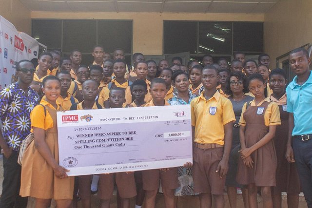 Pantang Hospital JHS pupil wins Aspire to Bee spelling competition