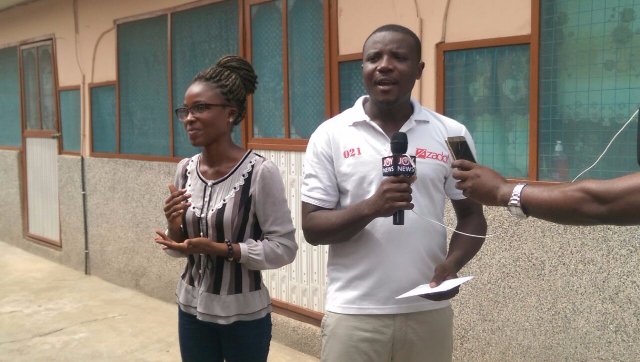 Hitz FM rewards Dennis Asamoah, who trains persons with disability