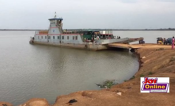 Dambai Ferry Breaks Down, Passengers Stranded