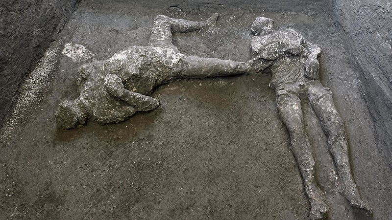 Pompeii dig reveals last moments of a master and slave before deadly ...