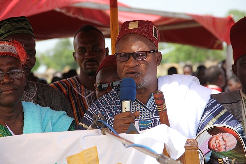 Former DCE and Binaba Chief Moses Appiah Abaare IV laid to rest