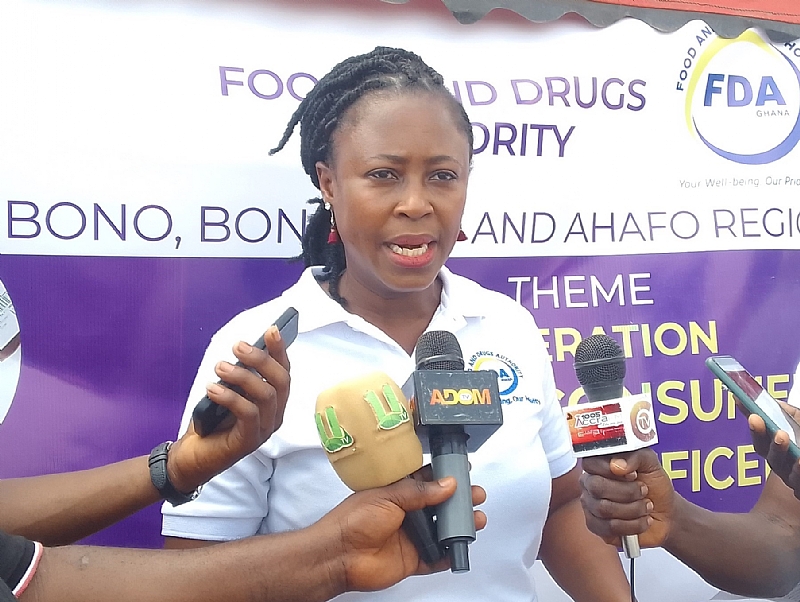 FDA staff extend food safety campaign to Bosoma market