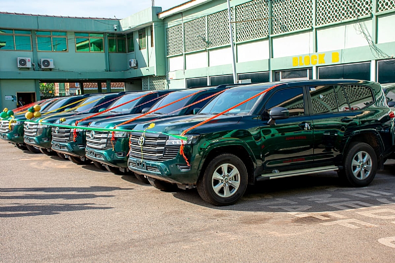 GIS gets 30 vehicles for border control