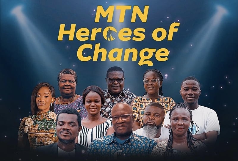 MTN Ghana Foundation crowns 10 Ghanaians as Heroes of Change