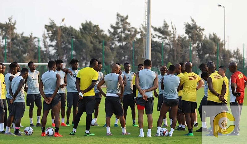 EXCLUSIVE: Watch Black Stars Pugnacious Training Session Ahead Of South ...