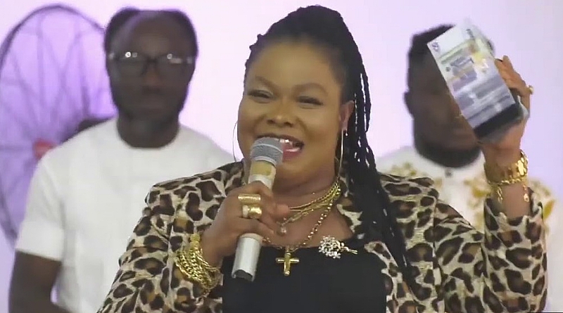 VIDEO: More joins Nana Agradaa's thanksgiving service in church after ...