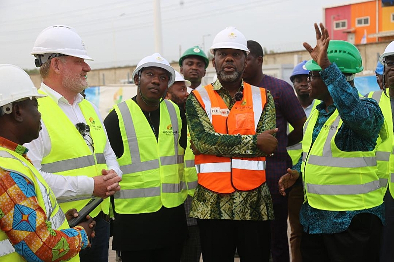 Dr Mathew Opoku Prempeh inspects Africa’s largest solar rooftop Project ...