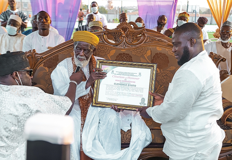 National Chief Imam names Clemence Gyato as peace ambassador