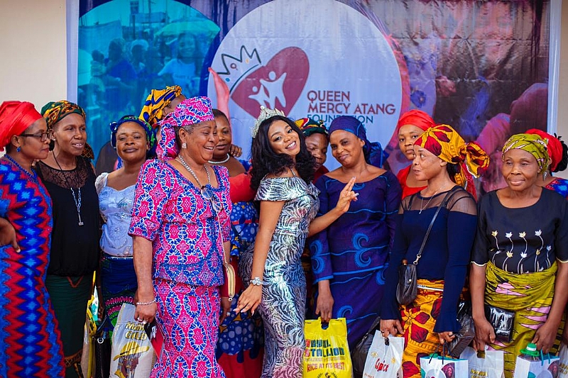 Queen Mercy Atang Unveils Foundation Amidst Charity Outreach CeremonyIn ...