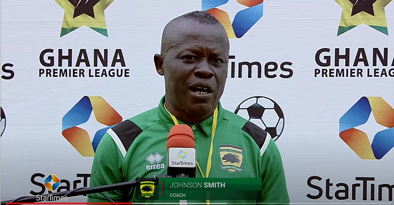 Johnson Smith heap praises on ‘improved’ Asante Kotoko players