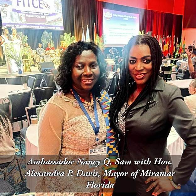 Miami awards Ambassador Nancy Sam for promoting tourism