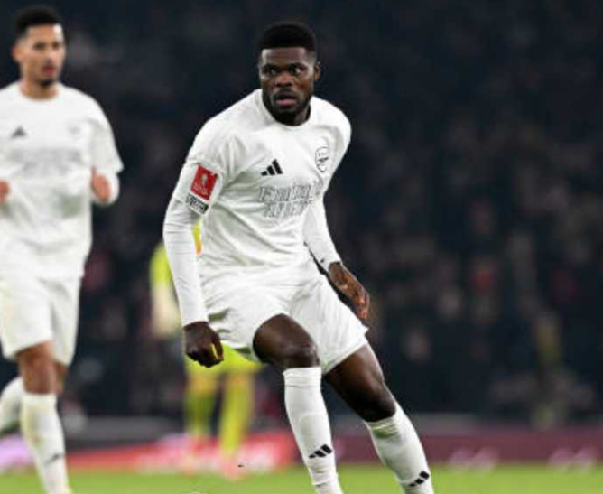 Manchester United fans boo Thomas Partey in Arsenal FA Cup defeat