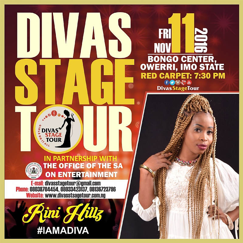 My Divas Stage Tour Involvement Is Divine Arrangement – Singer, Rini Hillz