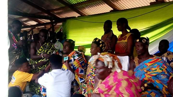 Chiefs and people of Bonyere climax Kundum festival with durbar despite ban