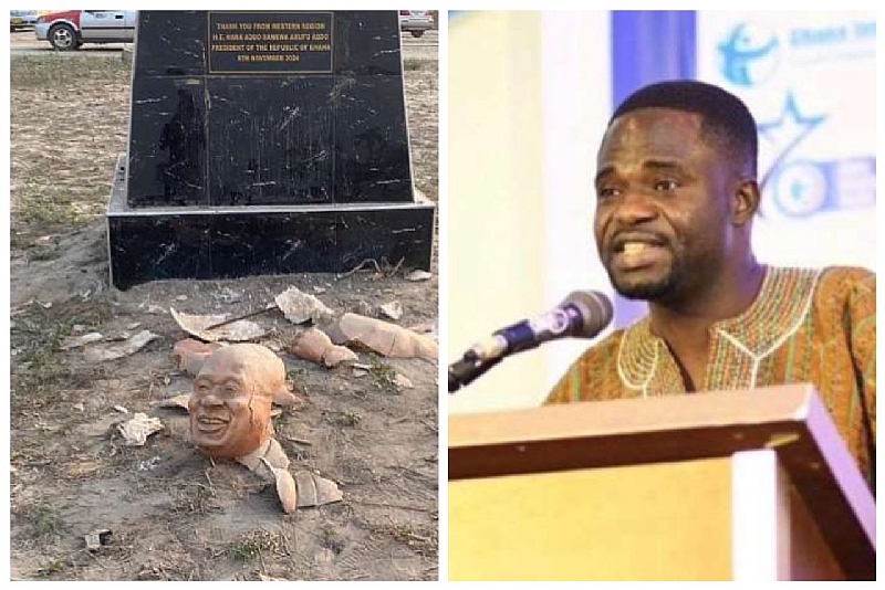 Akufo-Addo’s statue: He is now powerless as the people whose power he ...