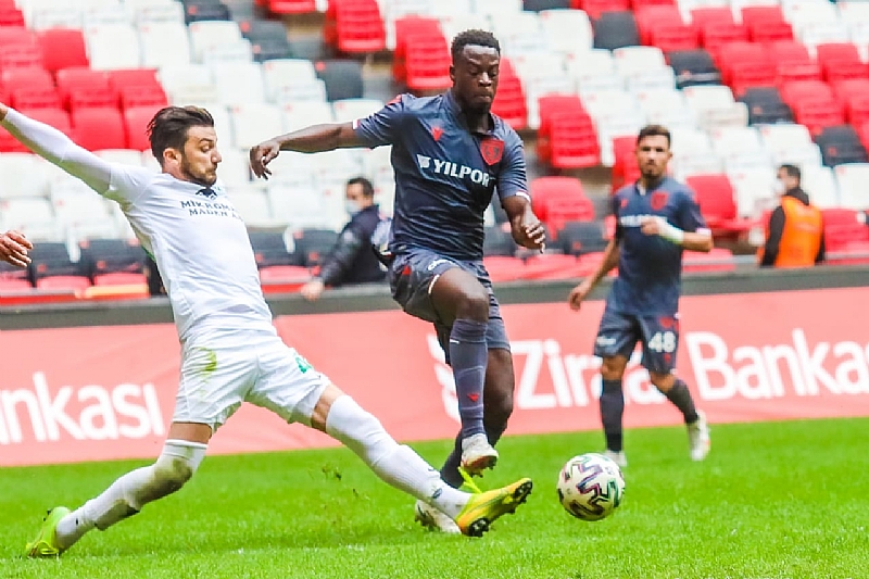 Winger Edwin Gyasi Stars Despite Samsunspor Turkish Cup Elimination